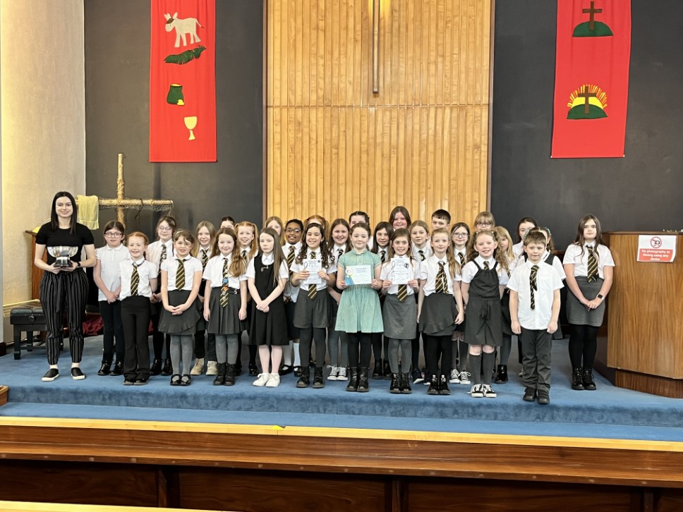 Greenwards primary choir | Moray Council News
