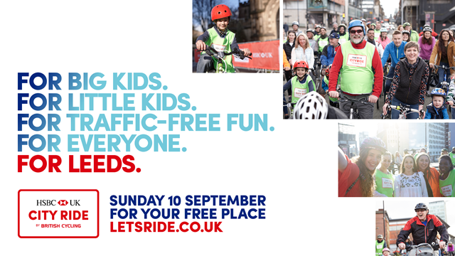 Leeds to host HSBC UK City Ride