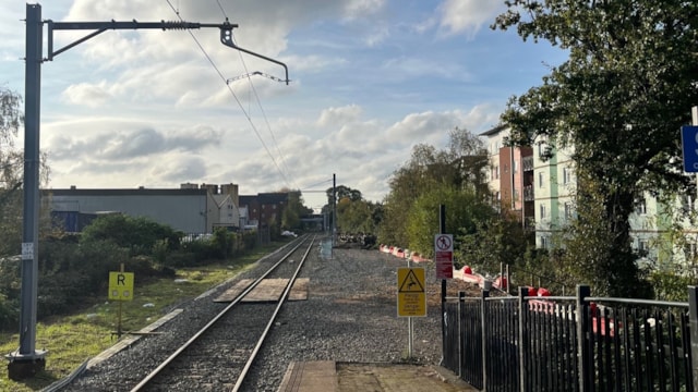 Temporary closure of Ty Glas railway station for major upgrades