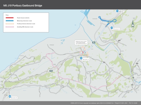 North Somerset M5 closure announced for two weekends in row | North ...