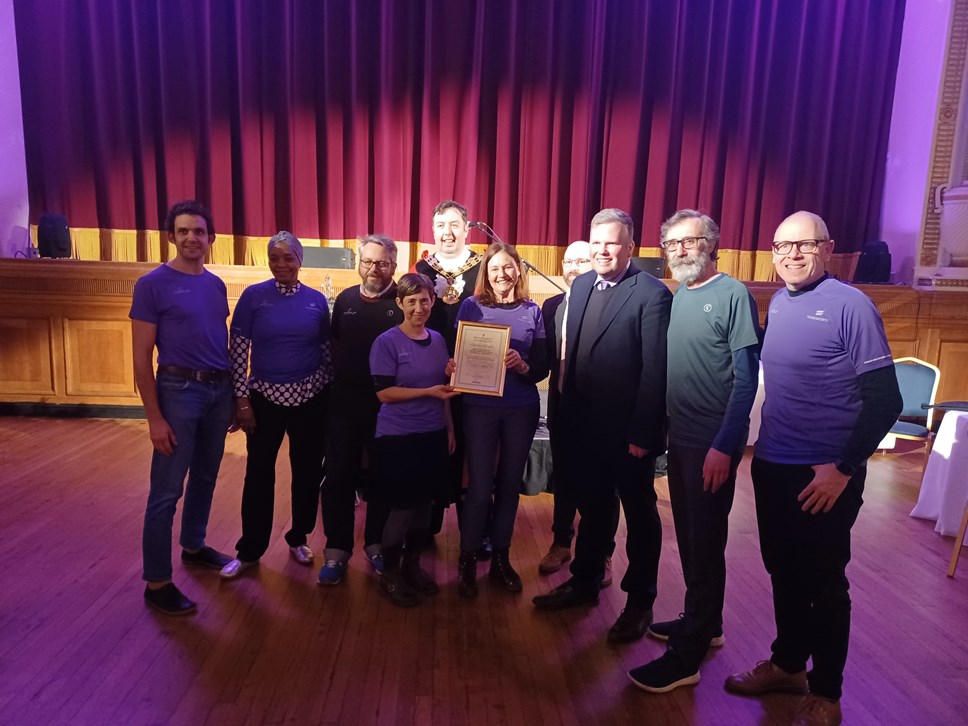 Mayor's Civic Awards - Parkrun volunteers | Islington Council News