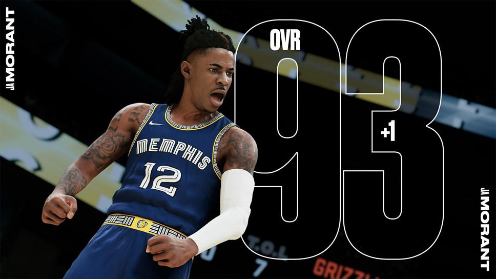 NBA 2K22 PLAYER RATINGS MORANT | 2K Newsroom