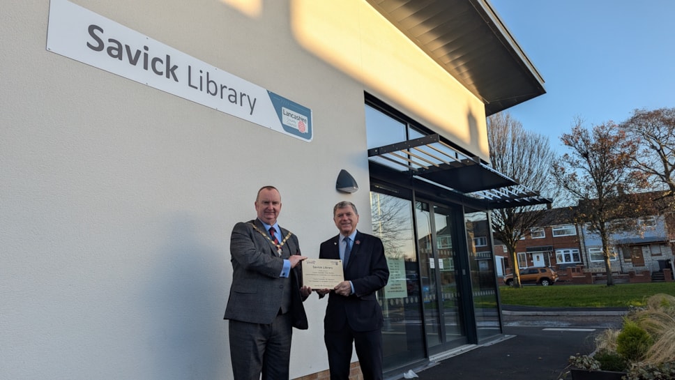 Cllr Alf Clempson and Cllr Peter Buckley | Lancashire County Council News