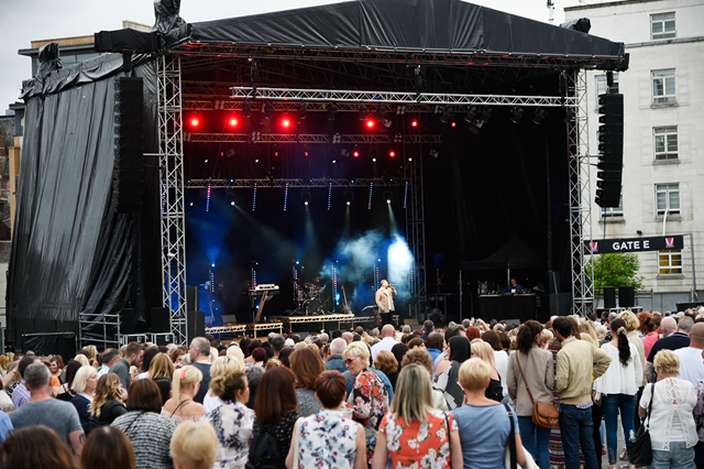 Stage is set for city’s rising stars at square’s new musical showcase