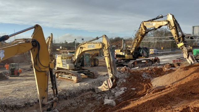 The HS2 demolition operation