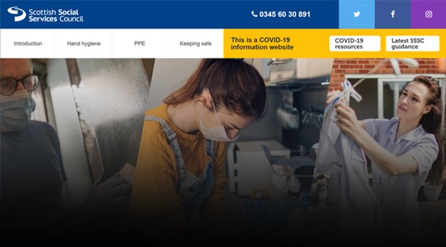 Updated infection control guide for providing care in people’s homes