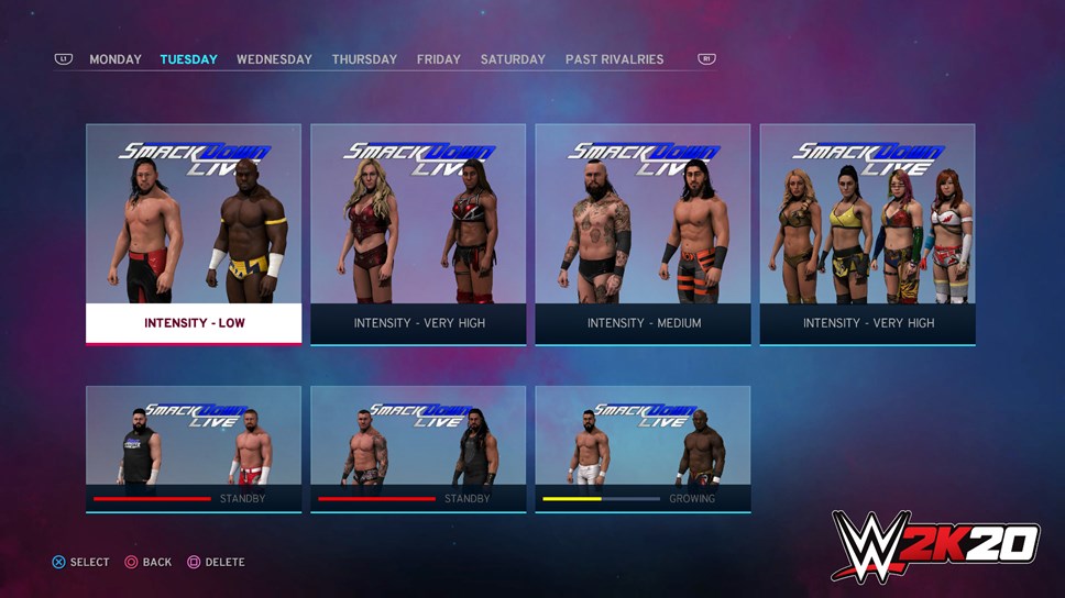 WWE2K20 Universe Mode Rivalries | 2K Newsroom