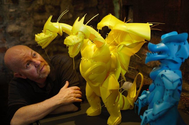 Meet the artist making movie monsters to save the planet