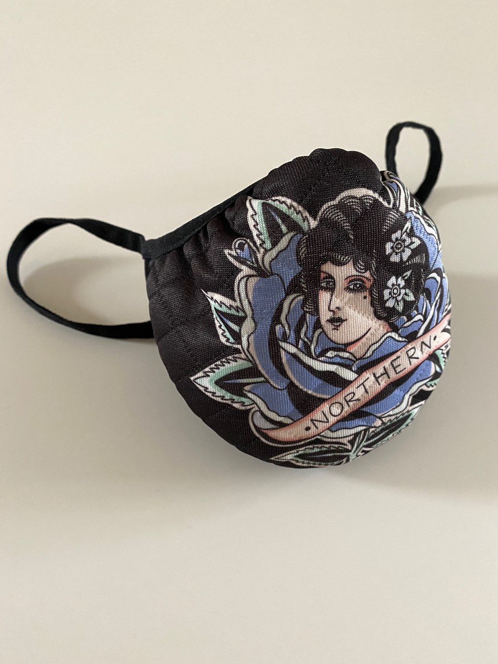 One of the face masks designed by Joe Ellis | Northern News