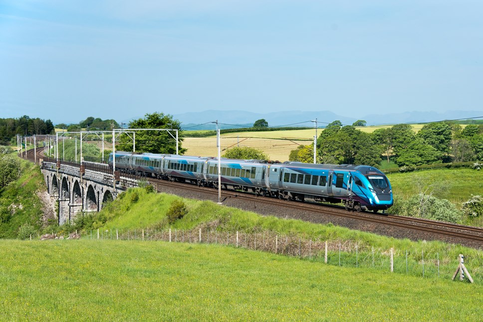 TPE cl397 passing through Lambrigg | TransPennine Express News