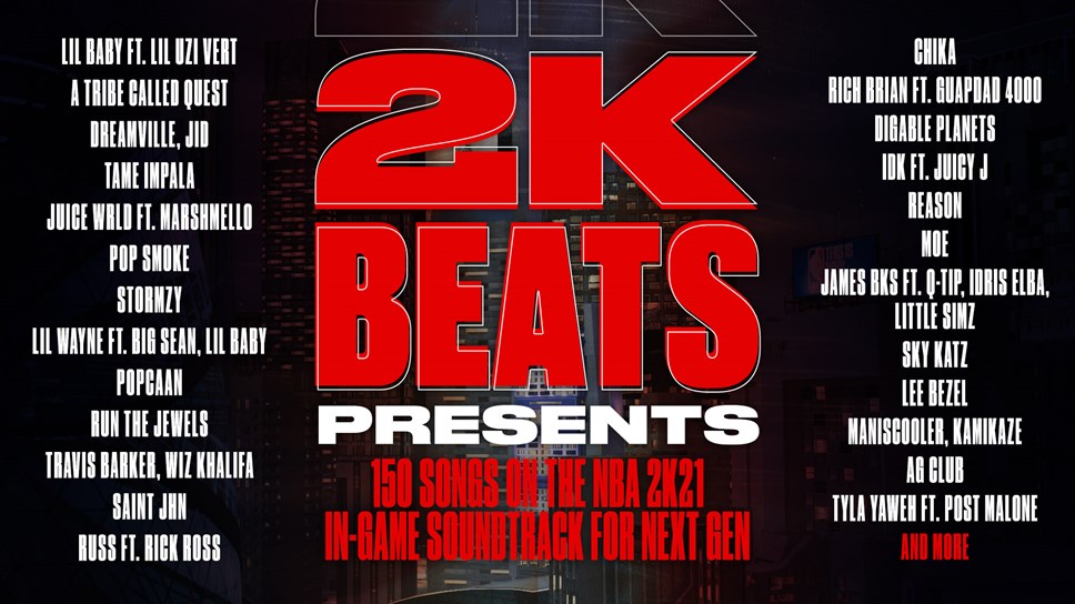2KBeats Soundtrack | 2K Newsroom