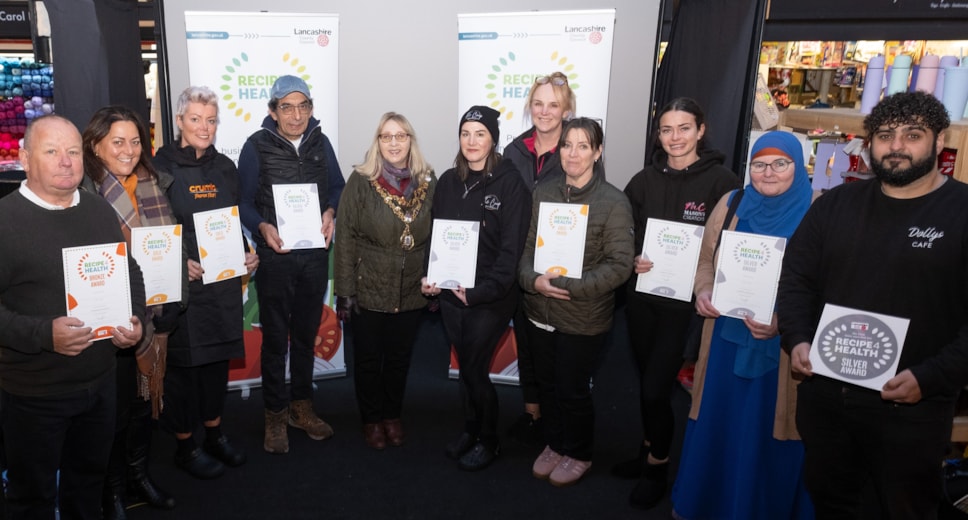 The Mayor with representatives from all of the businesses at the recent ...