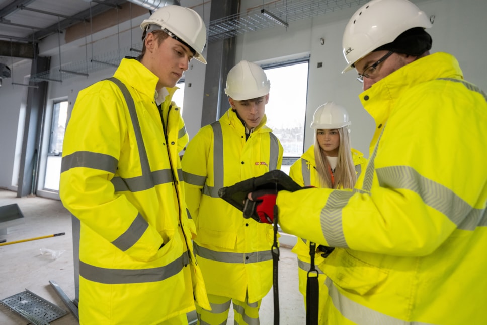 Barrow campus degree apprentice visit | University of Cumbria News