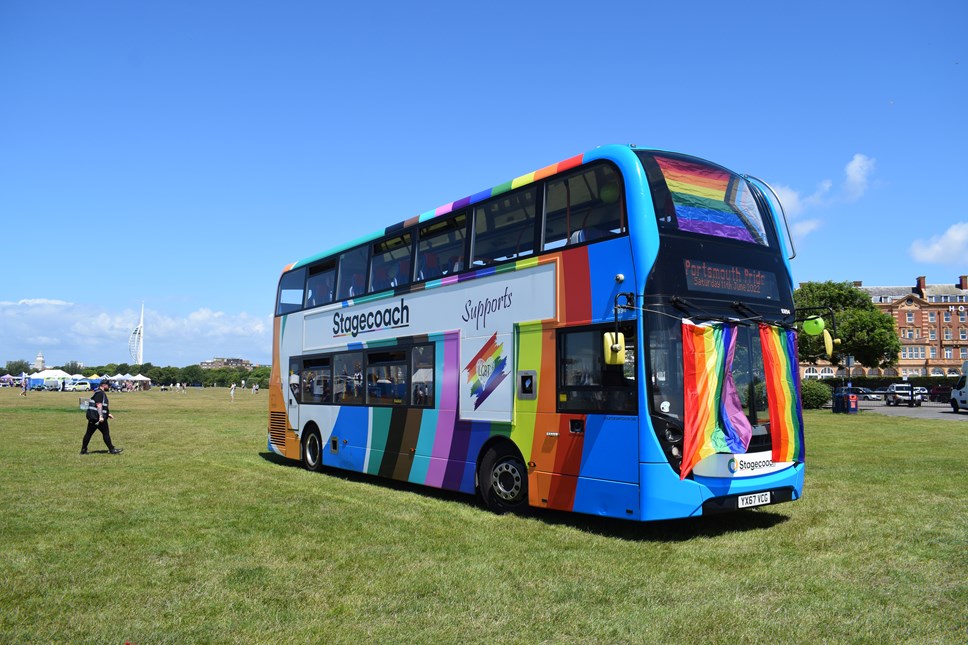 Stagecoach Pride Bus | Stagecoach Group News for Media and Press