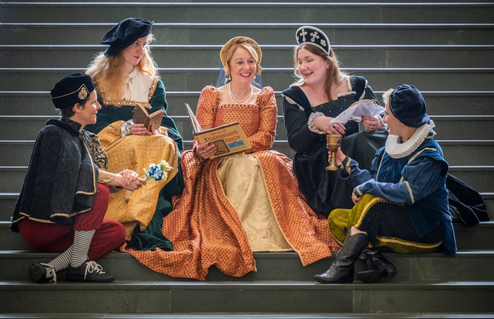 National Library staff dress for Renaissance | National Library of ...