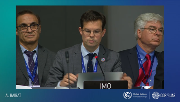 IMO update to COP 28