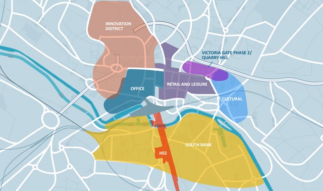 New proposal for an innovation district for Leeds