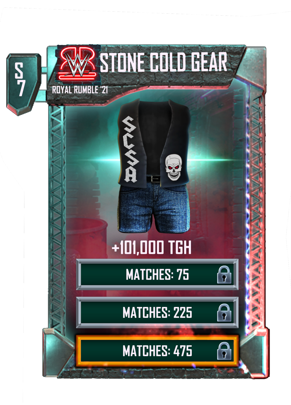 WWE SuperCard Stone Cold Steve Austin Gear | 2K News