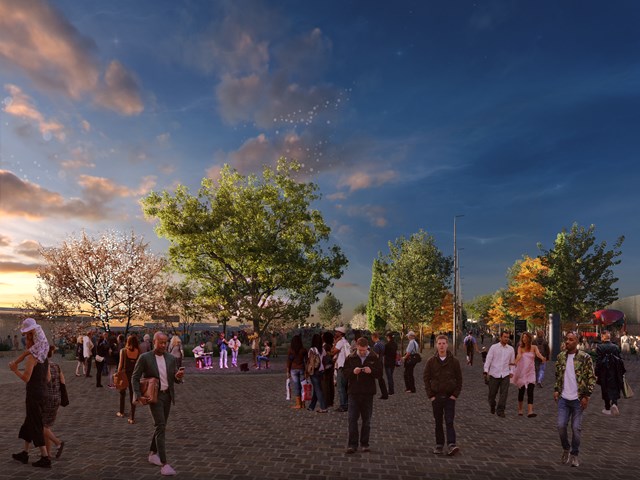 Old Oak Common Urban Realm design