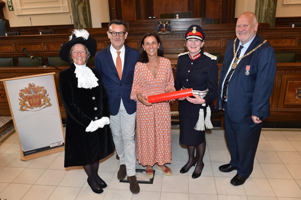 Tim Hislop and Gill Stratton of Floss Rock | Lancashire County Council News