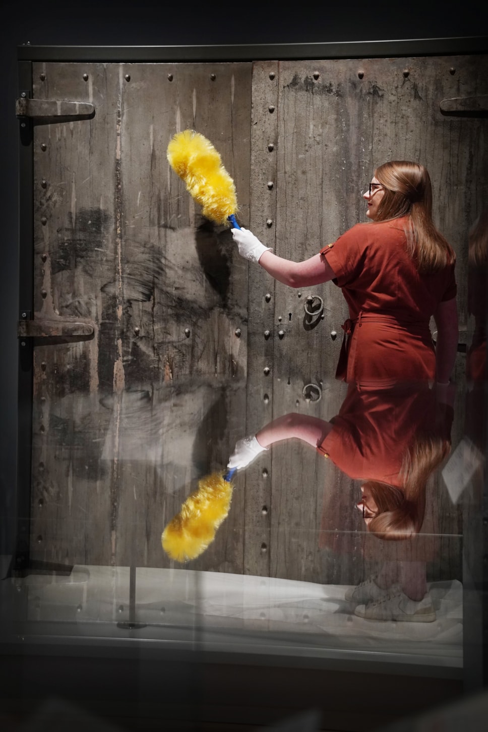 1. Cold War Researcher Sarah Harper puts the finishing touches to Cold ...