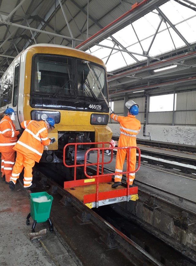 Milestone reached for major deep-clean of Southeastern's train fleet