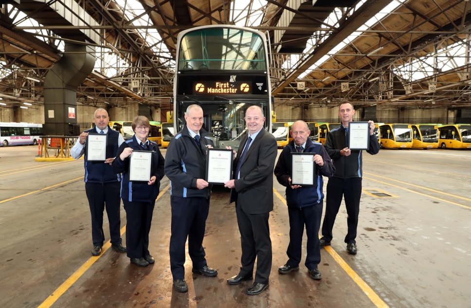 Glen Ramsbottom (centre) with Adrian Worsfold and (rear from left ...