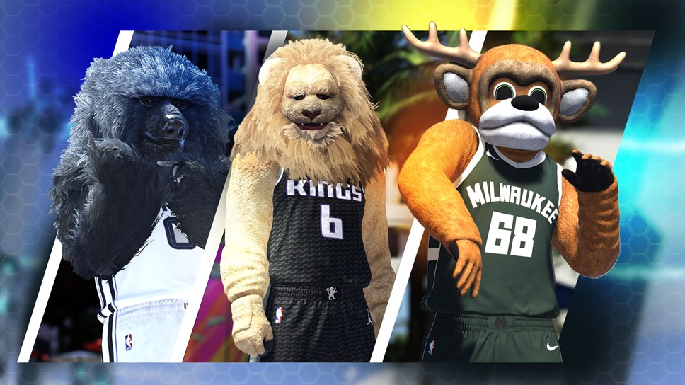 NBA 2K24 Season 2 Mascots | 2K Newsroom