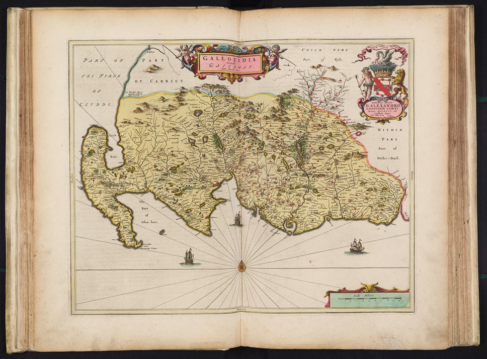 Timothy Pont's map of Galloway (1662) | National Library of Scotland ...