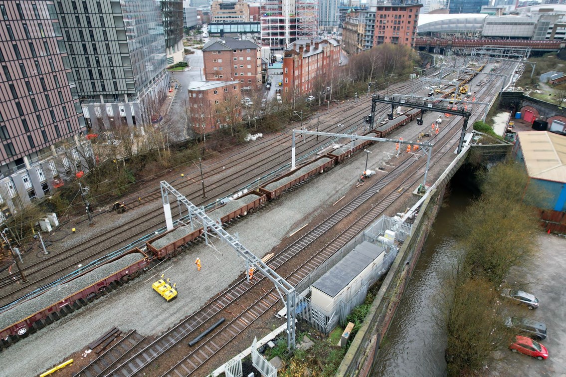 Network Rail completes major rail upgrade in Manchester as part of ... Network Rail completes major rail upgrade in Manchester as part of ...