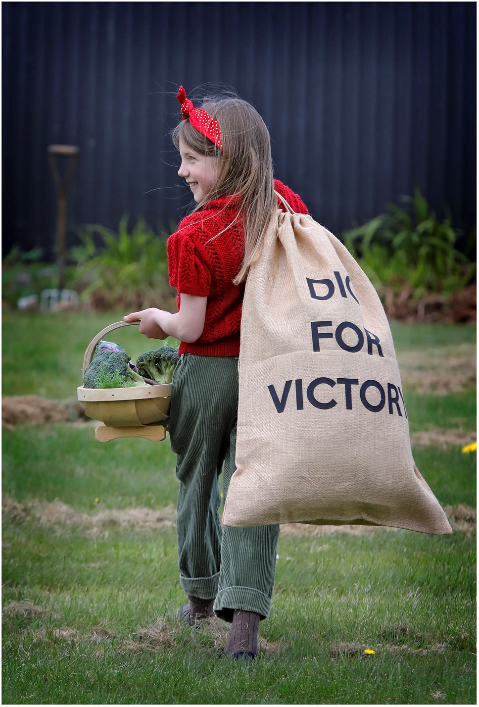 Dig for Victory at the National Museum of Flight, East Lothian. Photo ...