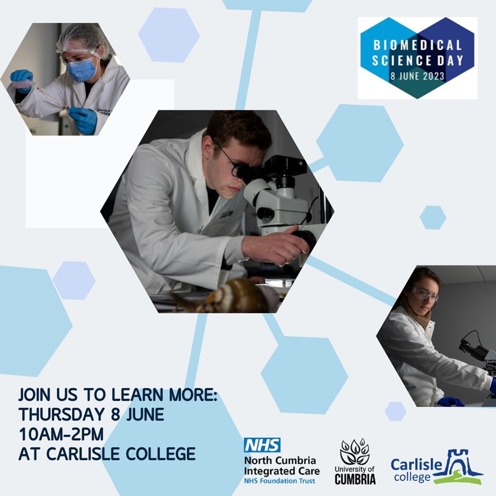 Biomedical Science Day event poster for social media | University of ...