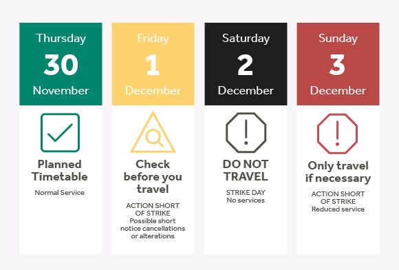 EXTC00493 Strike Graphics December 2023 Page 1 | East Midlands Railway News