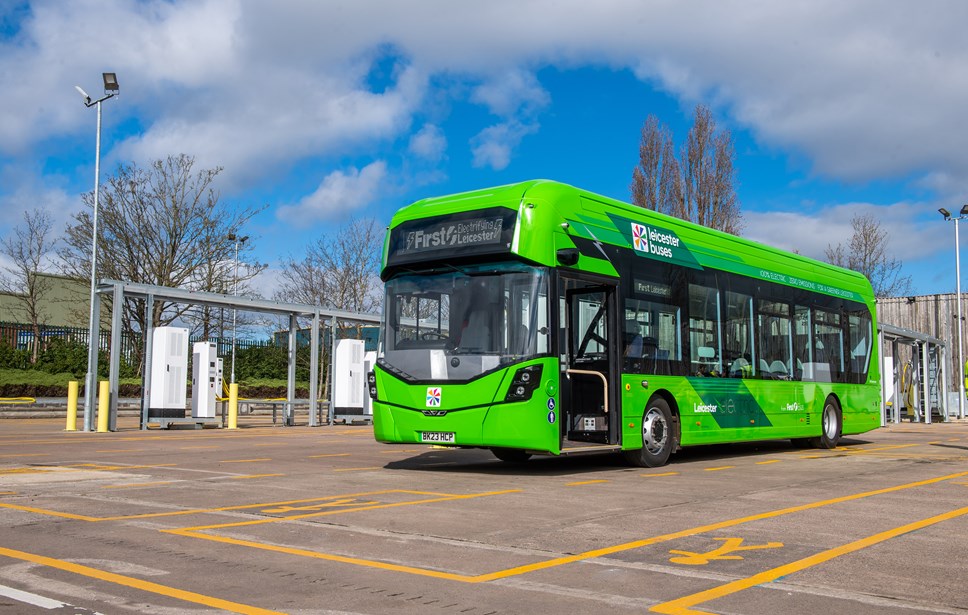 First Leicester - electric fleet | First Bus UK News