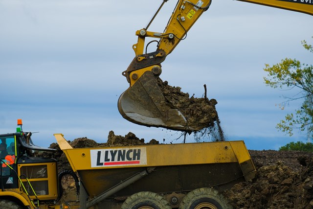 HS2 Calvert cutting start of works Sept 2022