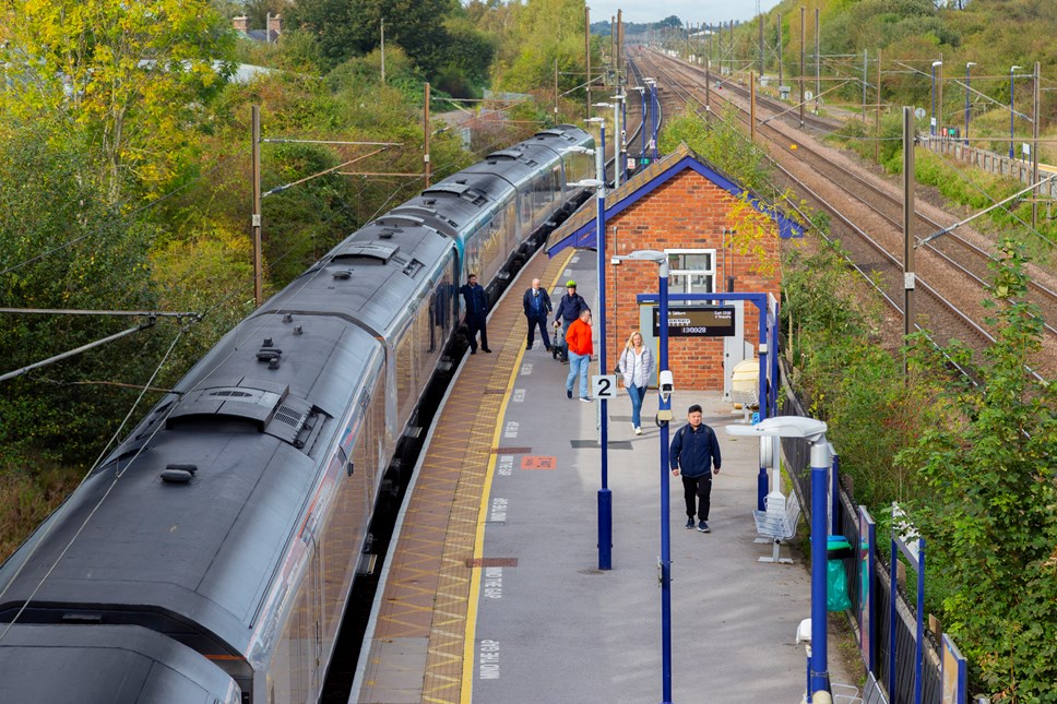 TPE customers at Thirsk Station | TransPennine Express News