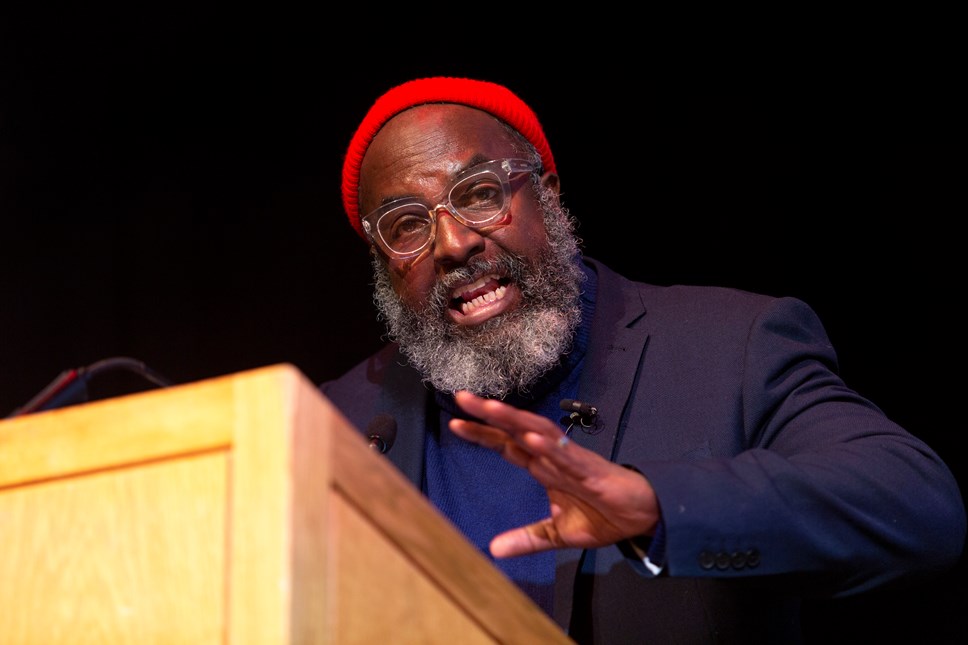 Poet Roger Robinson addresses children, parents, politicians and ...