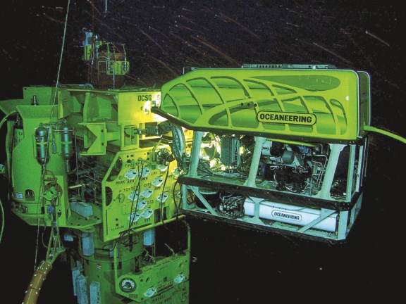 ROV working on a subsea structure | Scottish Enterprise Newsroom