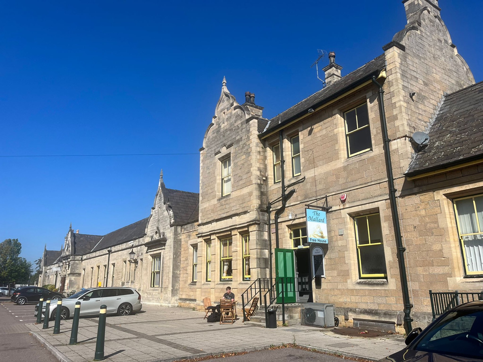 This image shows The Mallard in at Worksop station (5) | Northern News