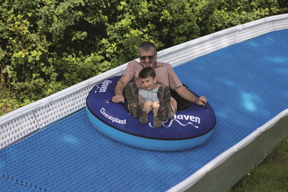 Tube slides at Devon Cliffs | Haven News