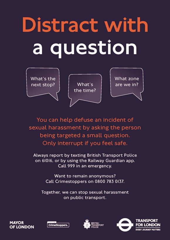Tfl Press Release New Campaign Encourages Customers To Look Out For