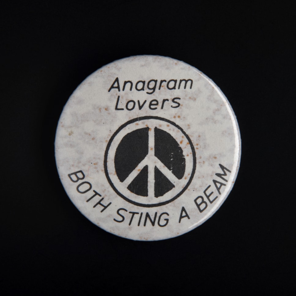 Protest badge, c.1980s Photo © National Museums Scotland (23 ...