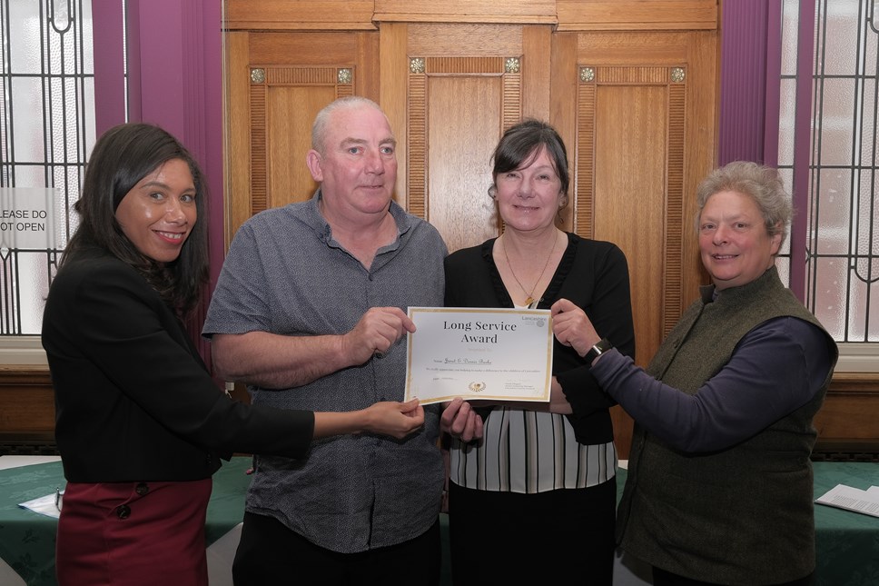 Janet and Dennis Burke from South Ribble | Lancashire County Council News