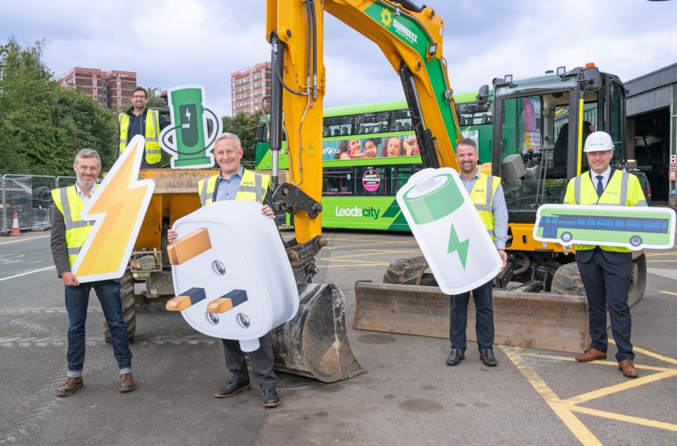 Bramey depot EV underway1 | First Bus UK News