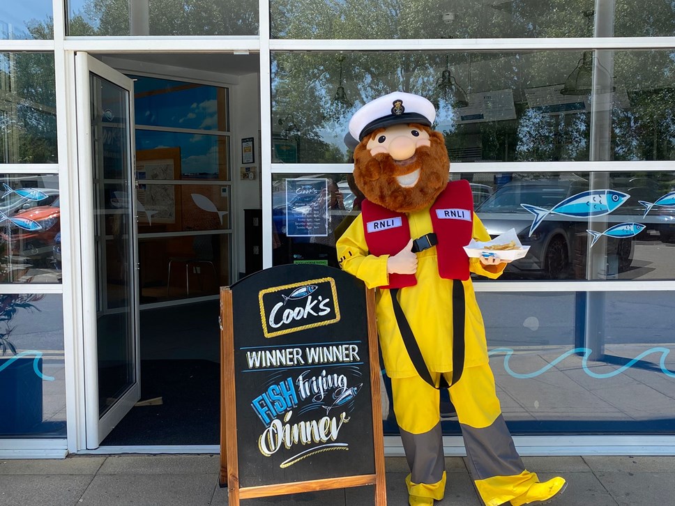 Stormy Stan celebrates Haven's £11,000 Cook's donation | Haven News