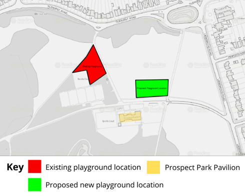 Playground relocation | Reading Borough Council News