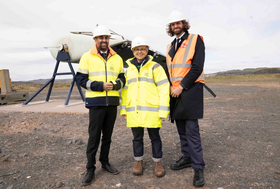 (l-r) First Minister, Di Gilpin and Reuben Aitken.2 | Scottish ...
