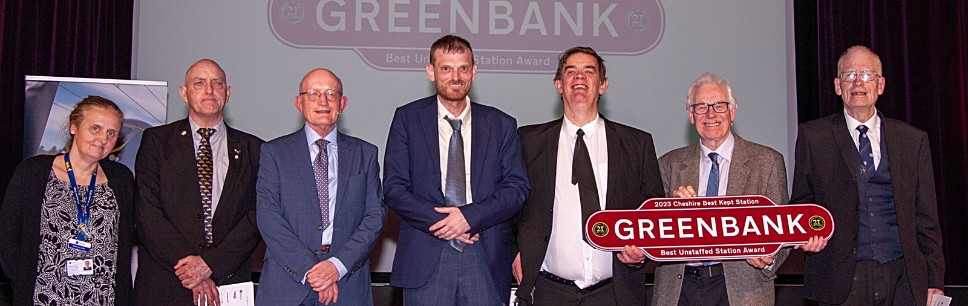 Image shows - Greenbank - Winner of Best Unstaffed Station Award ...