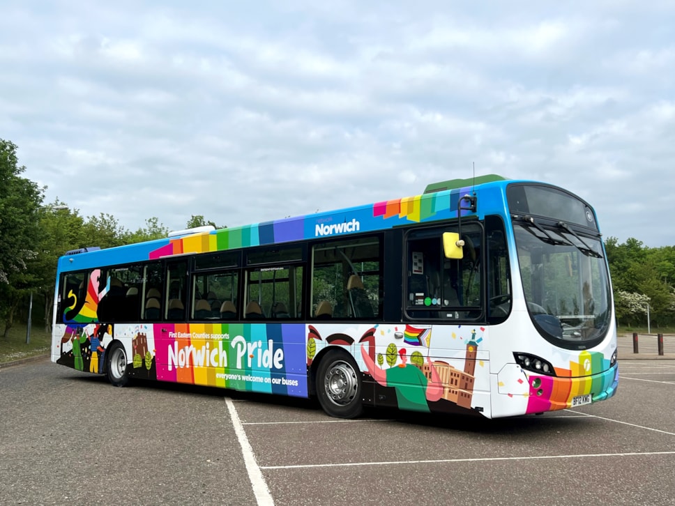 Norwich - Pride Bus | First Bus UK News