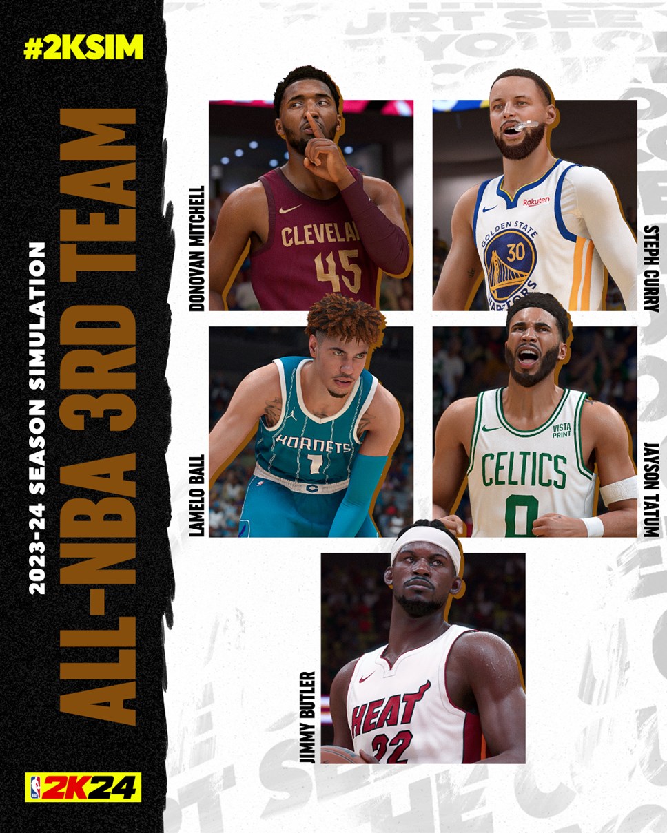 NBA 2K24 Sim All-NBA 3 | 2K Newsroom